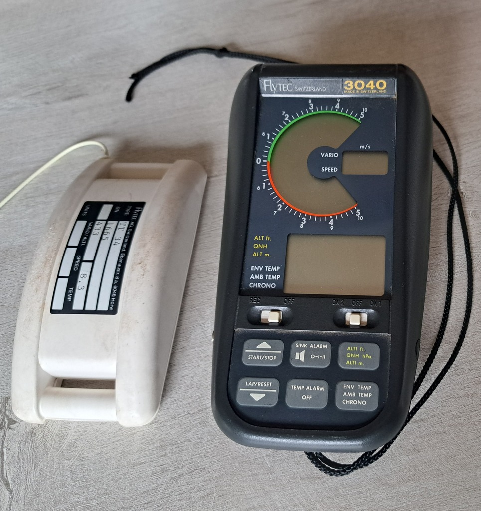 Flytec 3040 with TT34 temperature transmitter | Balloons4sale.eu