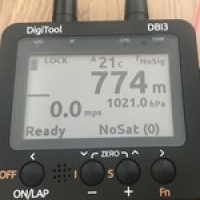 Digitool DBI3 with temperature transmitter | Balloons4sale.eu