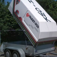 Tandem axle trailer | Balloons4sale.eu