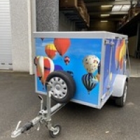 2.3m single axle trailer | Balloons4sale.eu
